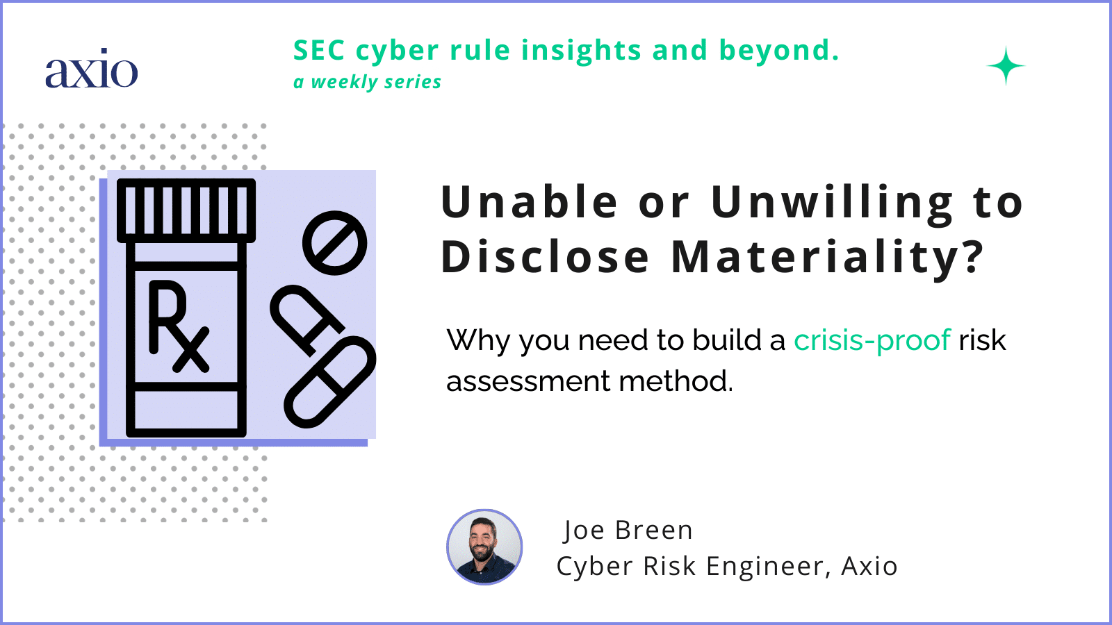 UnitedHealth Group: Unable or Unwilling to Disclose Materiality of Cyber Attack? | Axio